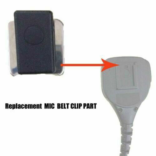 Replacement Belt Clip For Remote Speaker Microphone Portable Radio | eBay
