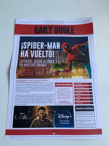 Daily Bugle Disney’s Hotel New York The Art Of Marvel Edition 2 espanol ...
