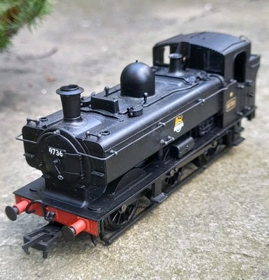 Bachmann 32-205 8750 Steam Pannier Tank Loco 9736 BR Early Black OO ...