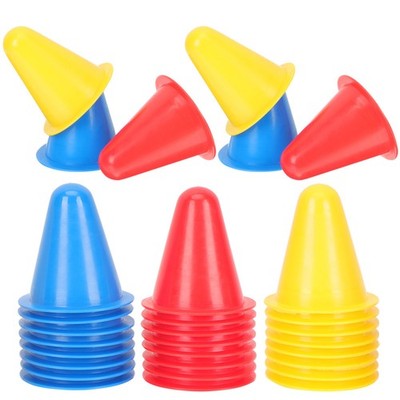 1 Set of Tennis Cones Mini Cones for Sports kids obstacle course indoor ...