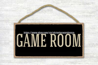game room wood sign office shop garage plaques | eBay