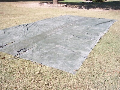 MILITARY TRUCK M1077 FLATRACK COVER 12 X 24 FT TARP TAN-GREEN 2540-01 ...