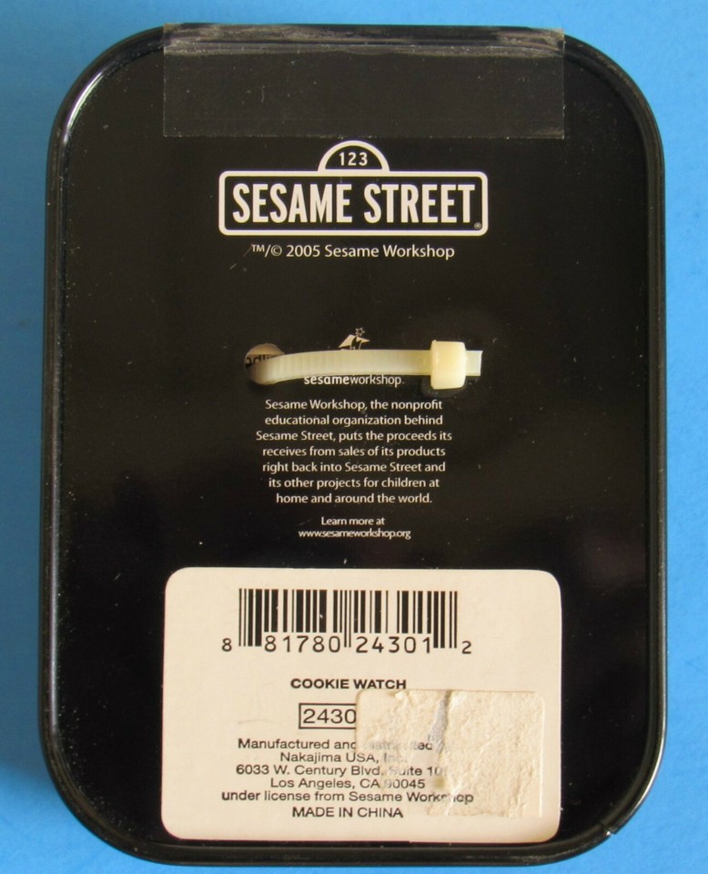 Sesame Street Cookie Watch | eBay