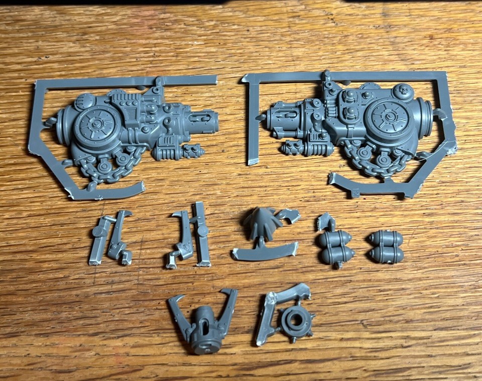 Imperial Knights Bits; Dominus Dominus Thundercoil Harpoon, Warhammer ...