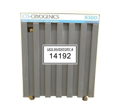 CTI-Cryogenics 8052000 Cryogenic 8300 Compressor with Adsorber Tested ...