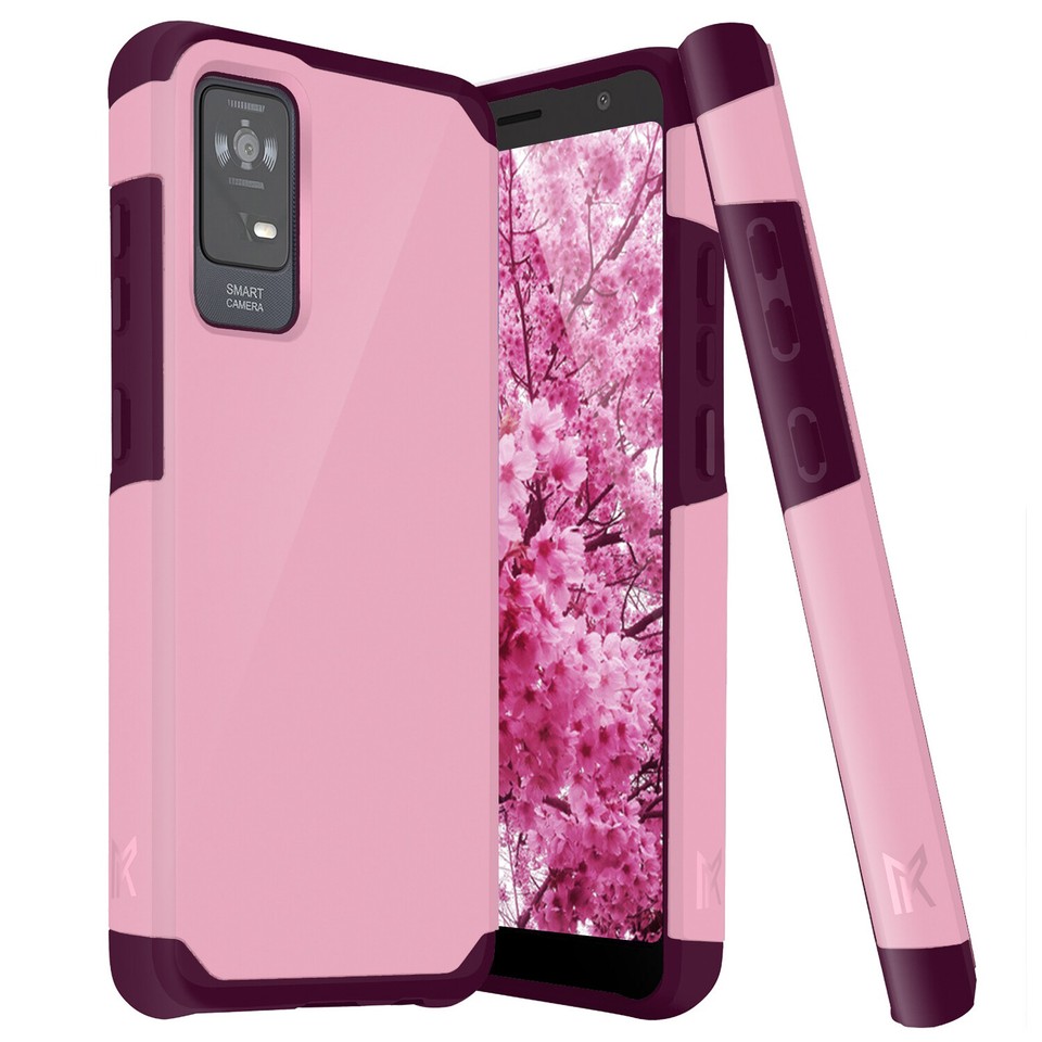 TJS For TCL ION X / ION V Phone Case | Magnet Mount Friendly | Rubber ...