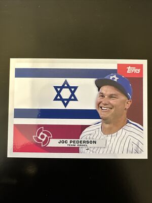 2023 Topps World Baseball Classic Joc Pederson Flags Of A Nation #F-16 ...