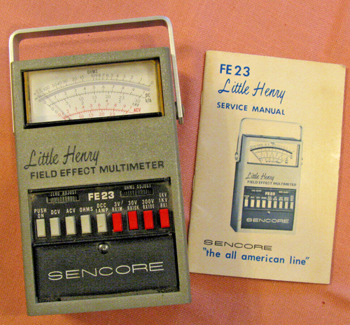 SSencore FE23 Little Henry Field Effect MultiMeter With Manual | eBay