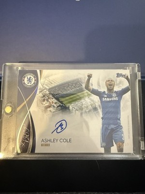 Topps Chelsea Lineage 120th Anniversary Edition Ashley Cole Auto /10 | eBay