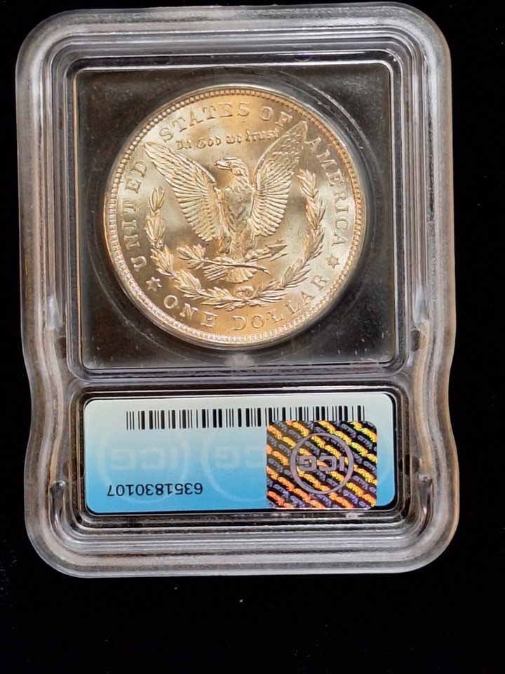 1921 Morgan MS65 ICG GRADE Shiny Beautiful Details | eBay
