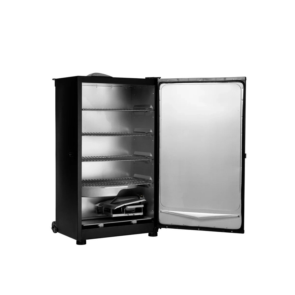 Masterbuilt 30 Inch Digital Vertical BBQ Smoker Side Wood Chip Loader ...
