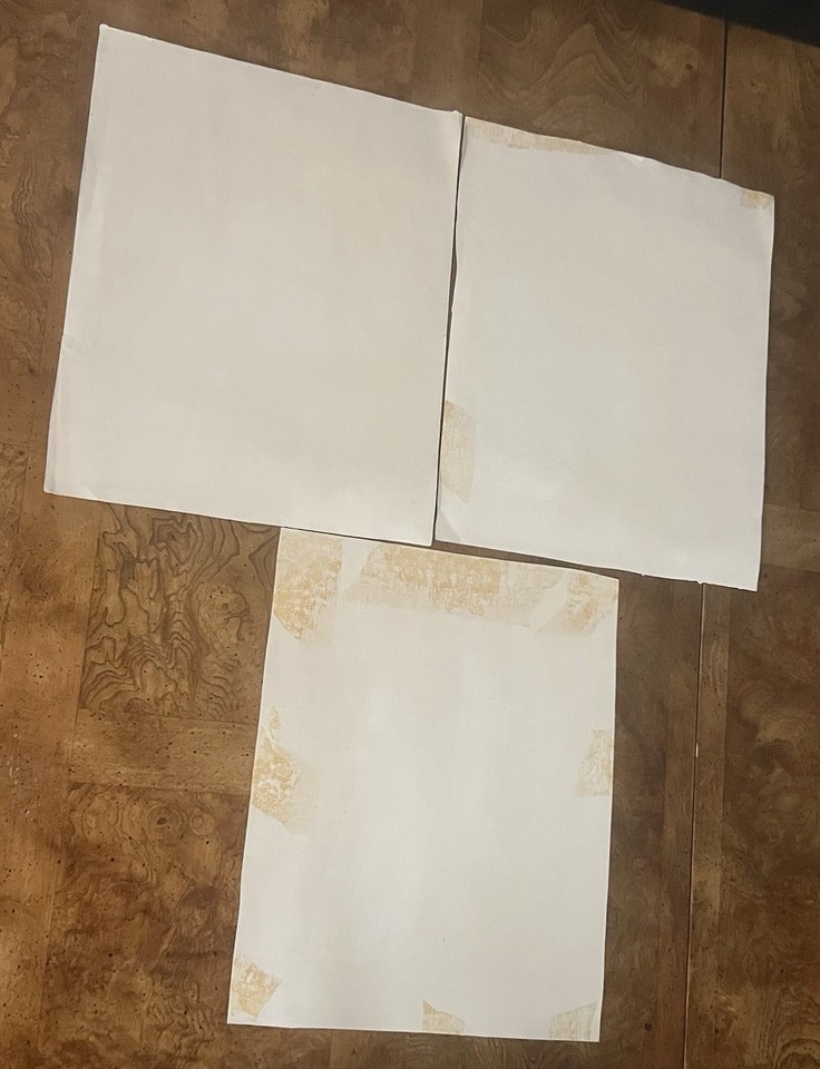 3 Original, William Sharp Signed Pen And Ink Courtroom Drawings, 14” X ...