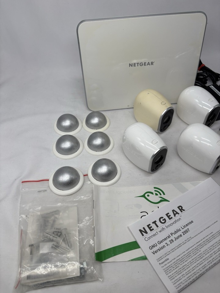 NETGEAR Arlo VMB3000 BASE Station HUB Wireless Security Camera System w ...