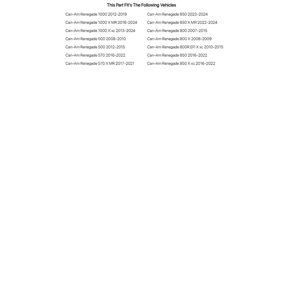 Neutron Oil Filter For BOMBARDIER Outlander 330 2x4 H.O. 2003-2005 | eBay
