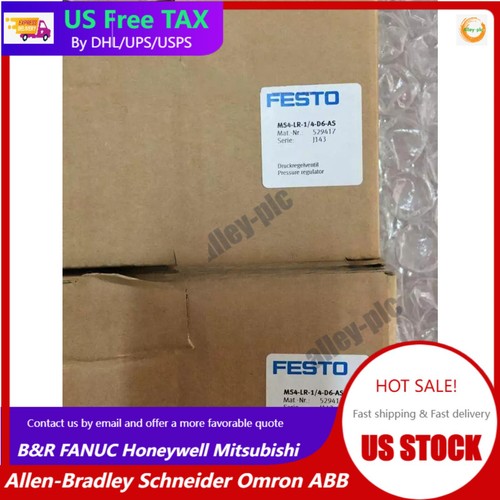 1PC New Festo 529417 MS4-LR-1/4-D6-AS Pressure regulator | eBay