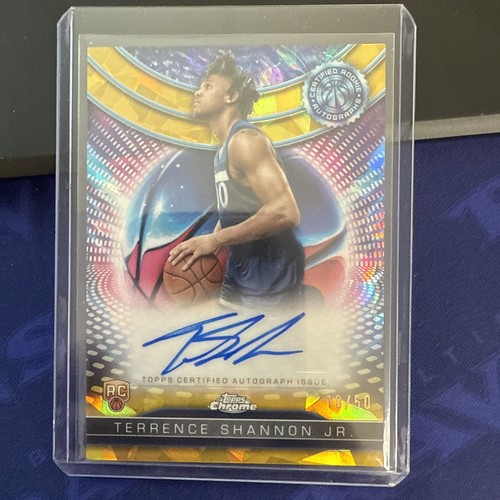 2024-25 Topps Chrome - Certified Rookie Autographs Terrence Shannon Jr ...