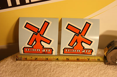 2! Twin Air JT Racing Vintage Moto KX RM TM decal sticker 125 250 360 ...
