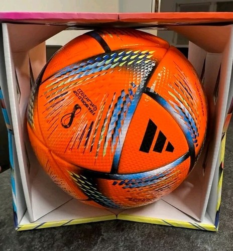 6x Adidas Match Ball - Al Rihla Pro Qatar Orange FIFA WORLD CUP 2022 ...