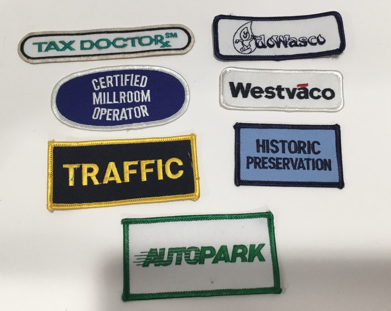 Embroidery Patches Set of 7 Vintage | eBay