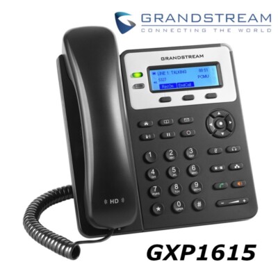 Grandstream GXP1615 Small Business 1-LIne IP Phone with PoE LCD Office ...