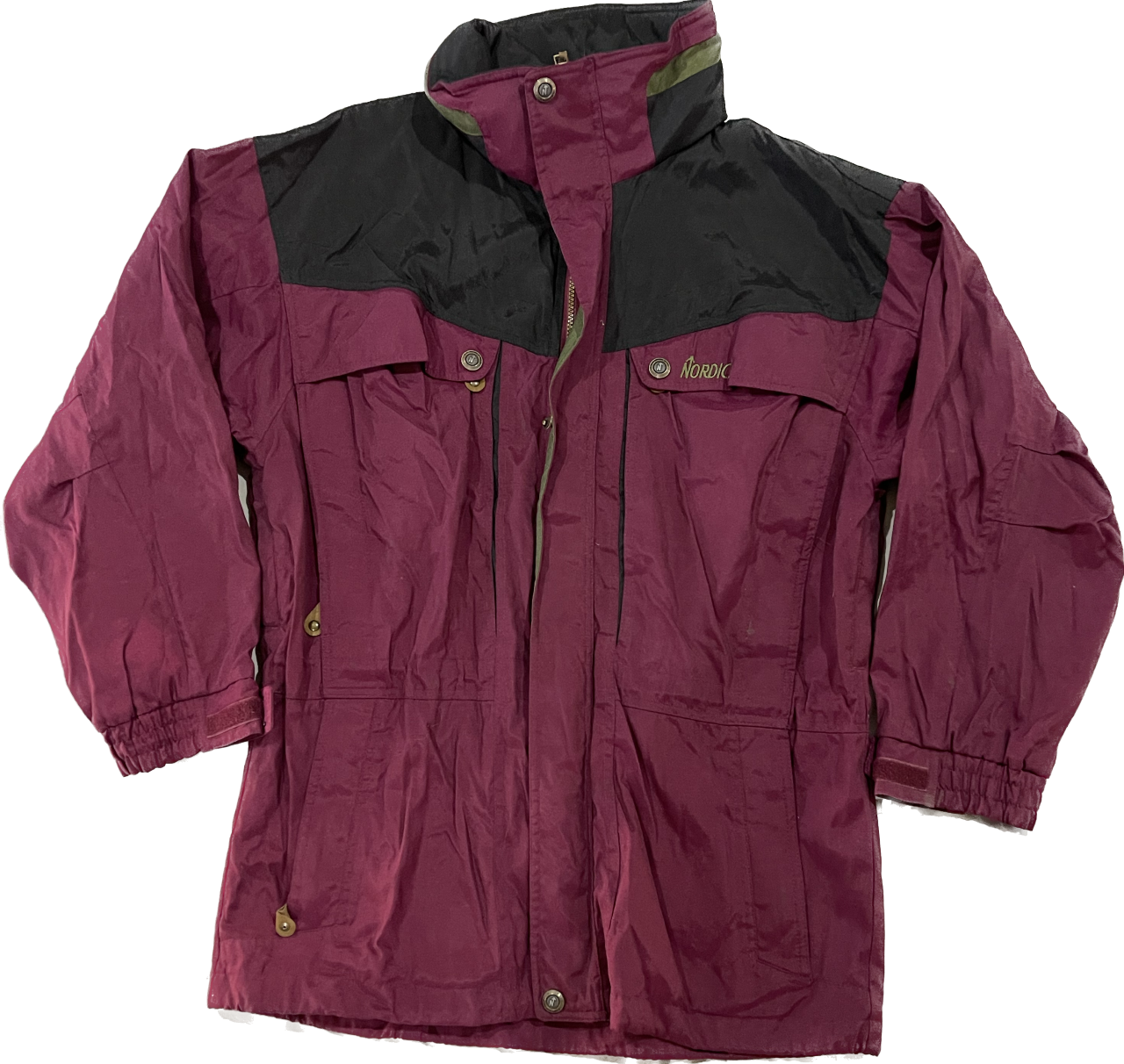 Vintage 1980s/1990s Nordica Classics Multicolored Ski Snowboard Jacket ...