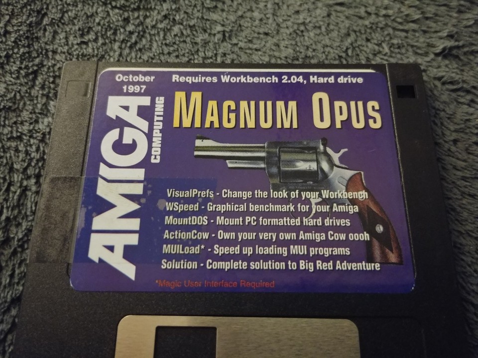 Magnum Opus Computing Cover Disk Oct 1997 | eBay