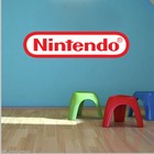 Nintendo Logo Video Games Wall Decal Decals Mario Zelda Pokemon Kids ...