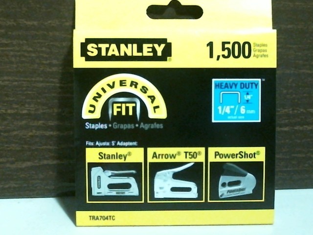 1/4" HD Staples for Staple Guns (Stanley Arrow Powerfast more) REDUCED ...