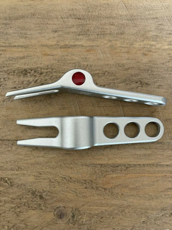 New Divot Pivot Tool Stamped Aluminum -Silver /Black | eBay