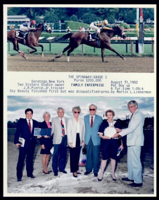 SKY BEAUTY & FAMILY ENTERPRISE- ORIGINAL 1992 SPINAWAY 8X10 HORSE ...