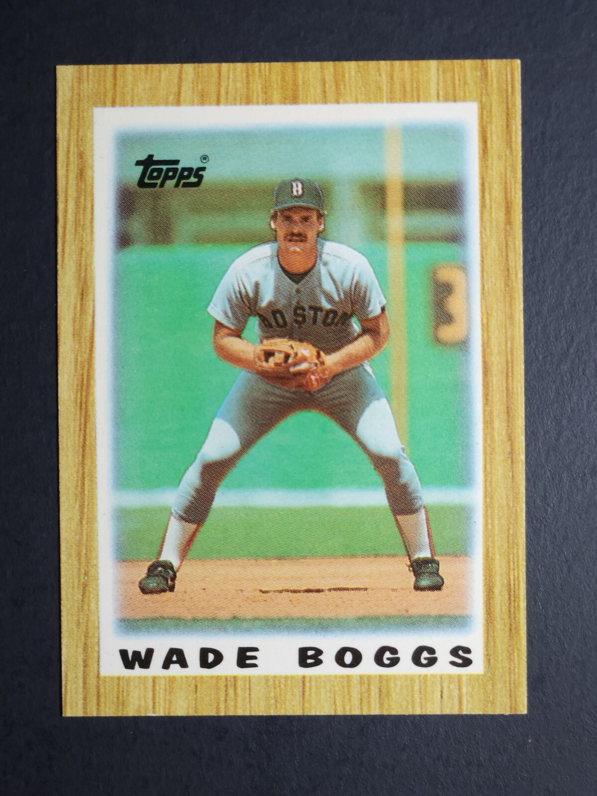 1987 Topps Mini Baseball #41 Wade Boggs Boston Red Sox *NRMT/MINT* | eBay