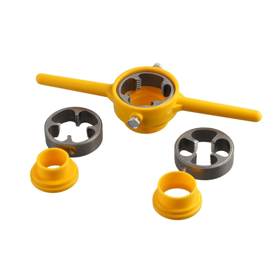 Efficient NPT Plumbing Threader Set Reliable 6pcs Manual Pipe Threader ...