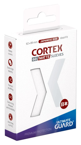 60 Ultimate Guard Cortex Matte White Japanese Deck Protector Card ...