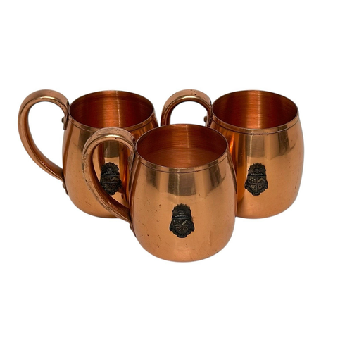 VINTAGE WEST BEND SOLID COPPER MUGS - DELTA TAU DELTA FRATERNITY | eBay