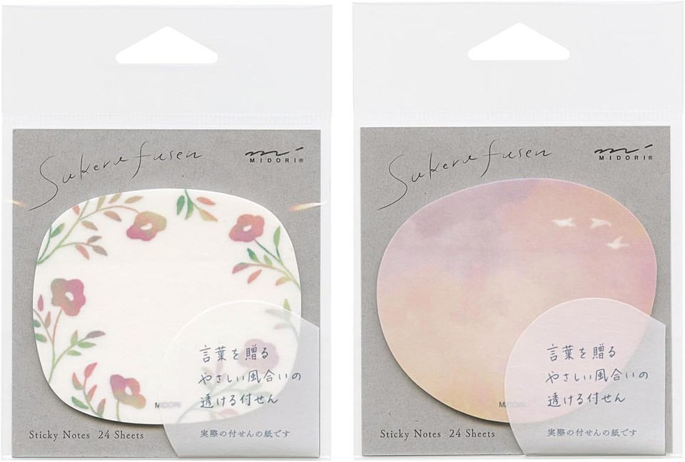 MIDORI 19101006 See-Through Paper with Sunset Pattern | eBay Australia