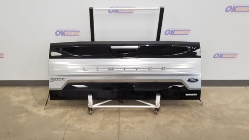 19 FORD F150 LIMITED TAILGATE ASSEMBLY BLACK WITH SPRAY LINER AND ...
