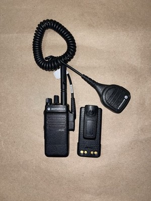 Motorola XPR 3300e With Battery With Antenna No Charger View | eBay