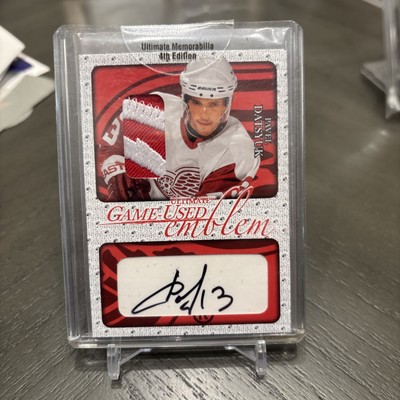 2003-04 ITG Ultimate Memorabilia Pavel Datsyuk Game Used Emblem ...