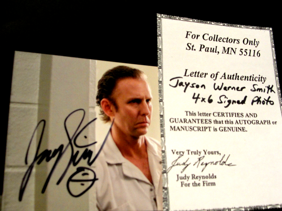 Jayson Warner Smith Signed Autograph 4x6 Photo w/COA- The Walking Dead ...