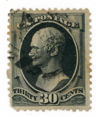 (23574 ) US stamp scott# 165 Used (30ct Hamilton, black) | eBay