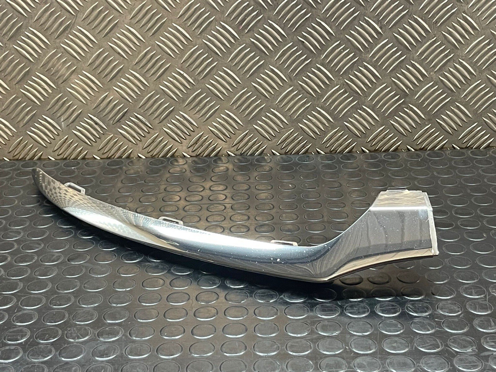 MERCEDES C CLASS W205 AMG FRONT BUMPER LOWER CHROME TRIM RH A2058851474 ...