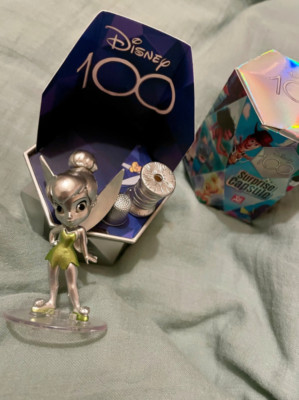 Disney 100 Surprise Capsule Series 1 Rare Chase Silver Tinker Bell No ...