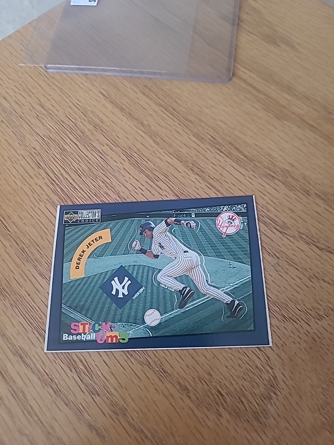 1998 Upper Deck Collectors Choice Derek Jeter Stick Ums #19 Of 30 ...