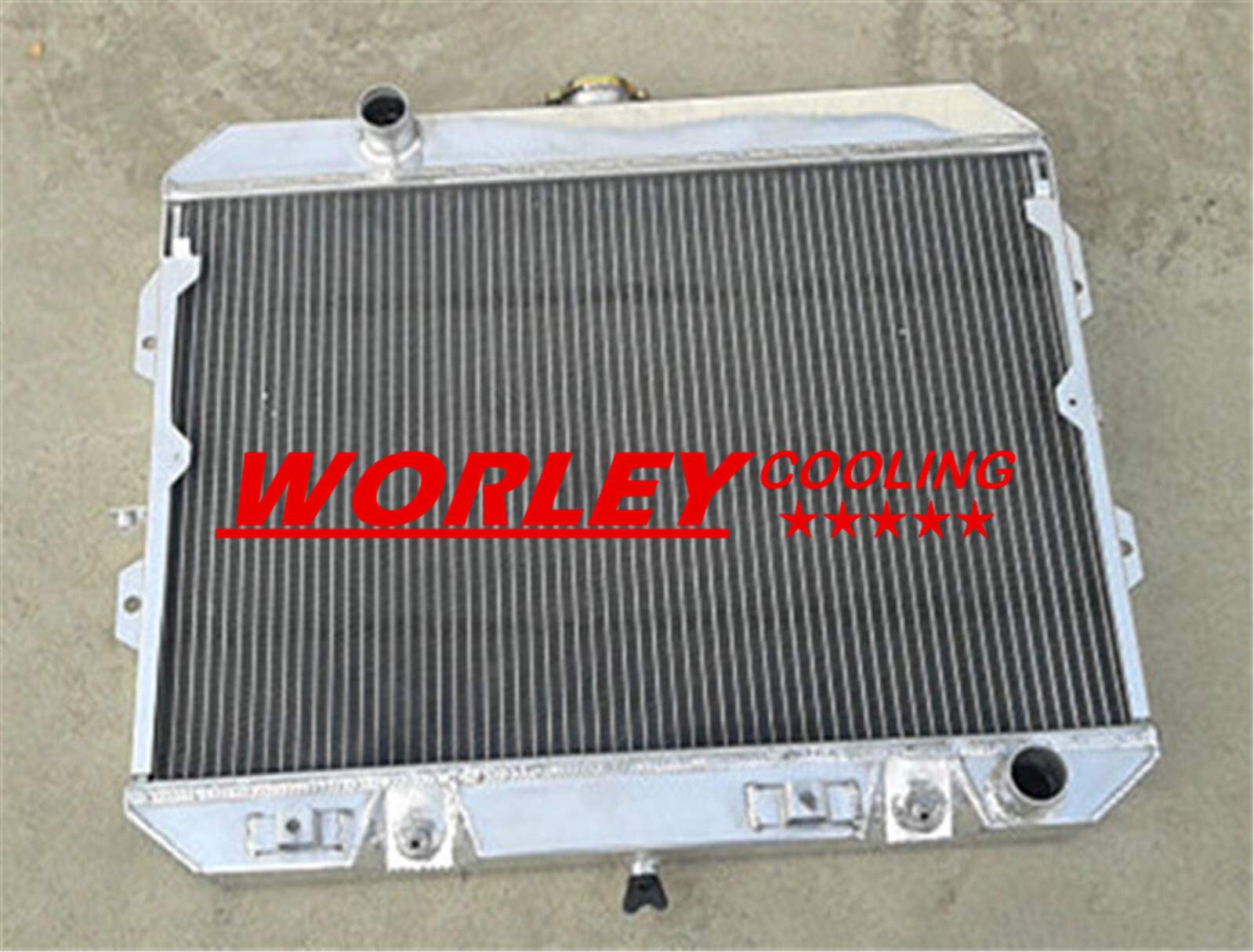 NJ-Aluminum Radiator For 1975 1976 1977 1978 Nissan Datsun 280Z 2.8L I6 ...