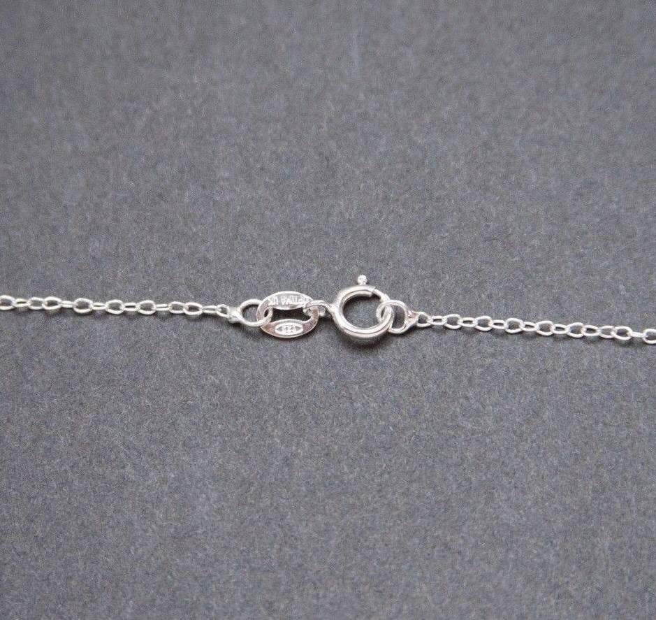 "Hailey" Name Plate Necklace Pendent Sterling Silver chain Personalized ...