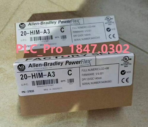 1PC AllenBradley 20-HIM-A3 PowerFlex HMI Numeric LCD Keypad Series C ...
