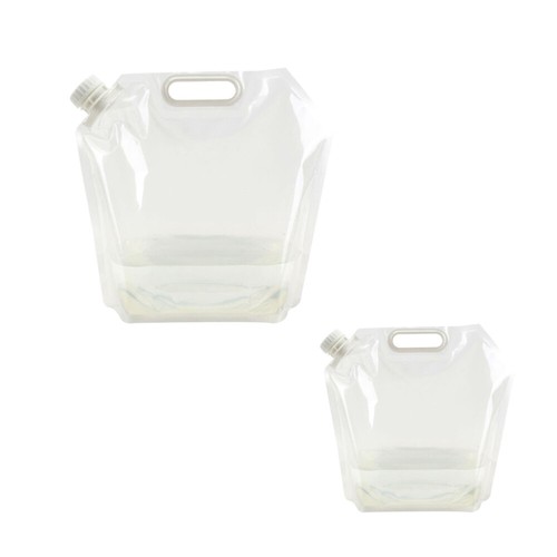 5 L Outdoor Water Bag Portable Carrier Foldable Bucket Storage ...