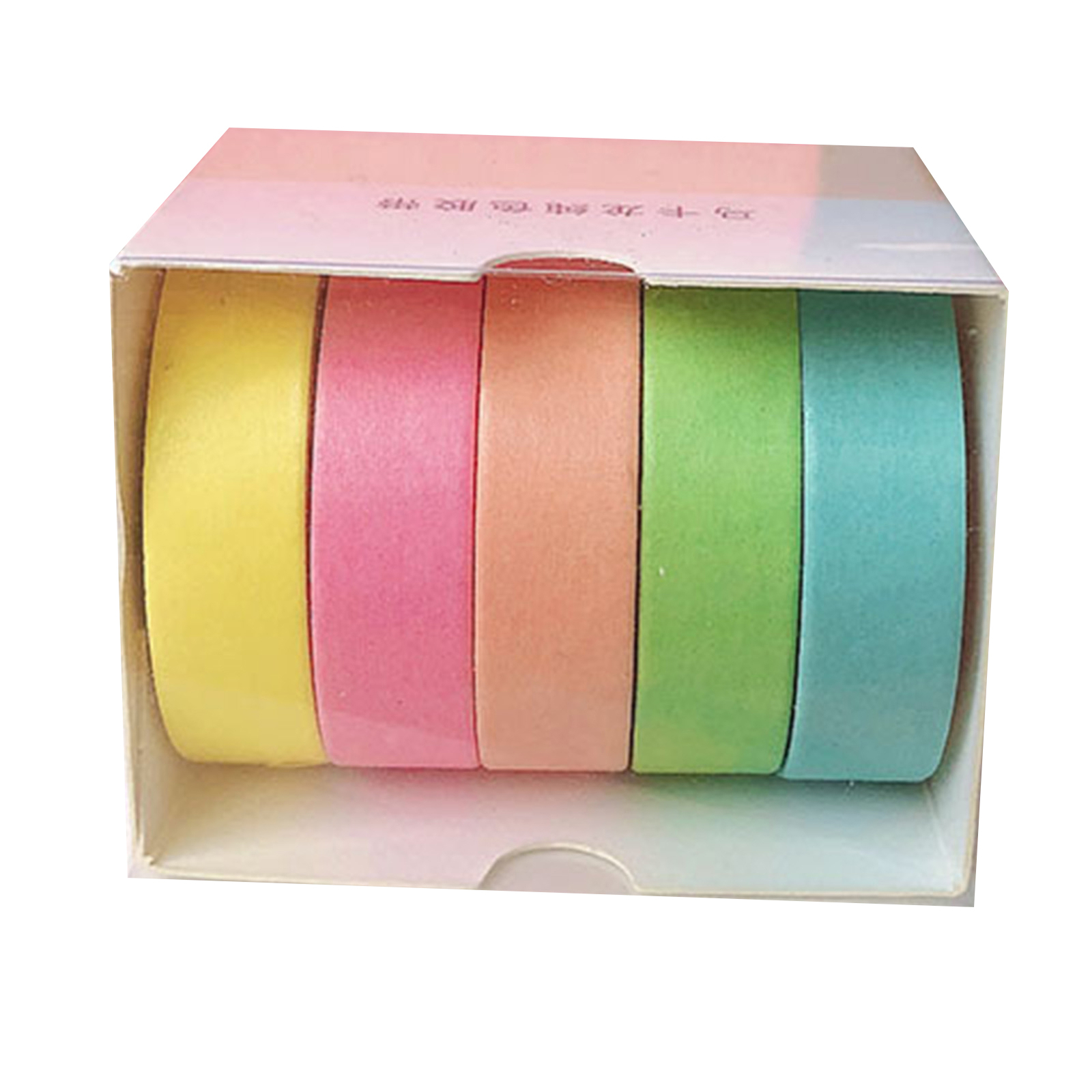 5 Rolls Decal Self-adhesive Nice-looking Macaron Hand Account Decal ...