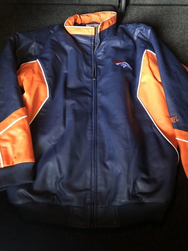 Vintage Starter Pro Line Denver Broncos Button Up Puffer Jacket ...