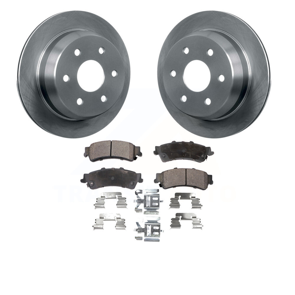 Rear Brake Rotors & Ceramic Pads Kit for 2003-2005 Chevrolet Astro | eBay
